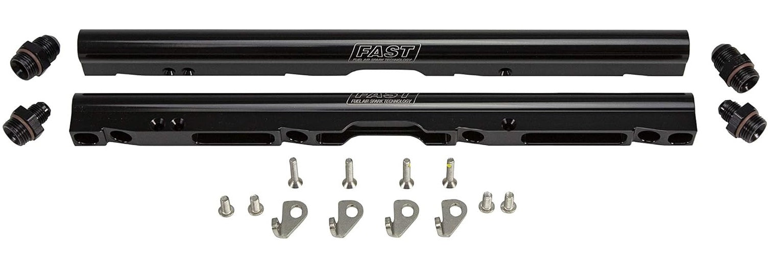 FAST LSXR BILLET FUEL RAIL KIT,LS2,BLACK – Southwest Speed