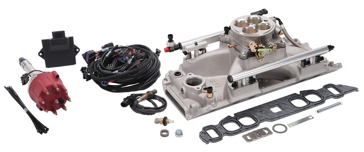 PRO FLO 4 KIT BBC OVAL PORT 4 BBL 60 LB INJECTORS 825 HP – Southwest Speed