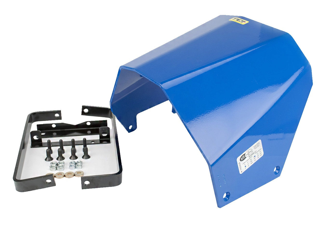 TH400 TRANS SHIELD BLUE SFI AP – Southwest Speed