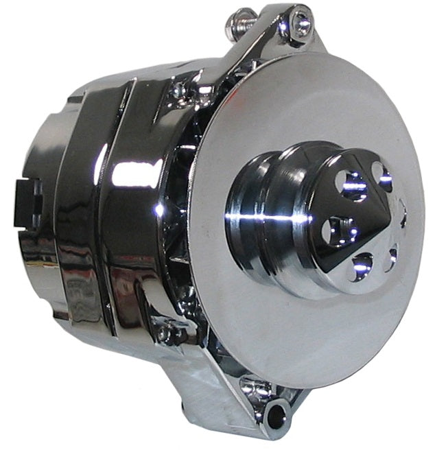 ALTERNATOR,12SI,150 AMP,W/BAFFLE,CONE,CHROME – Southwest Speed