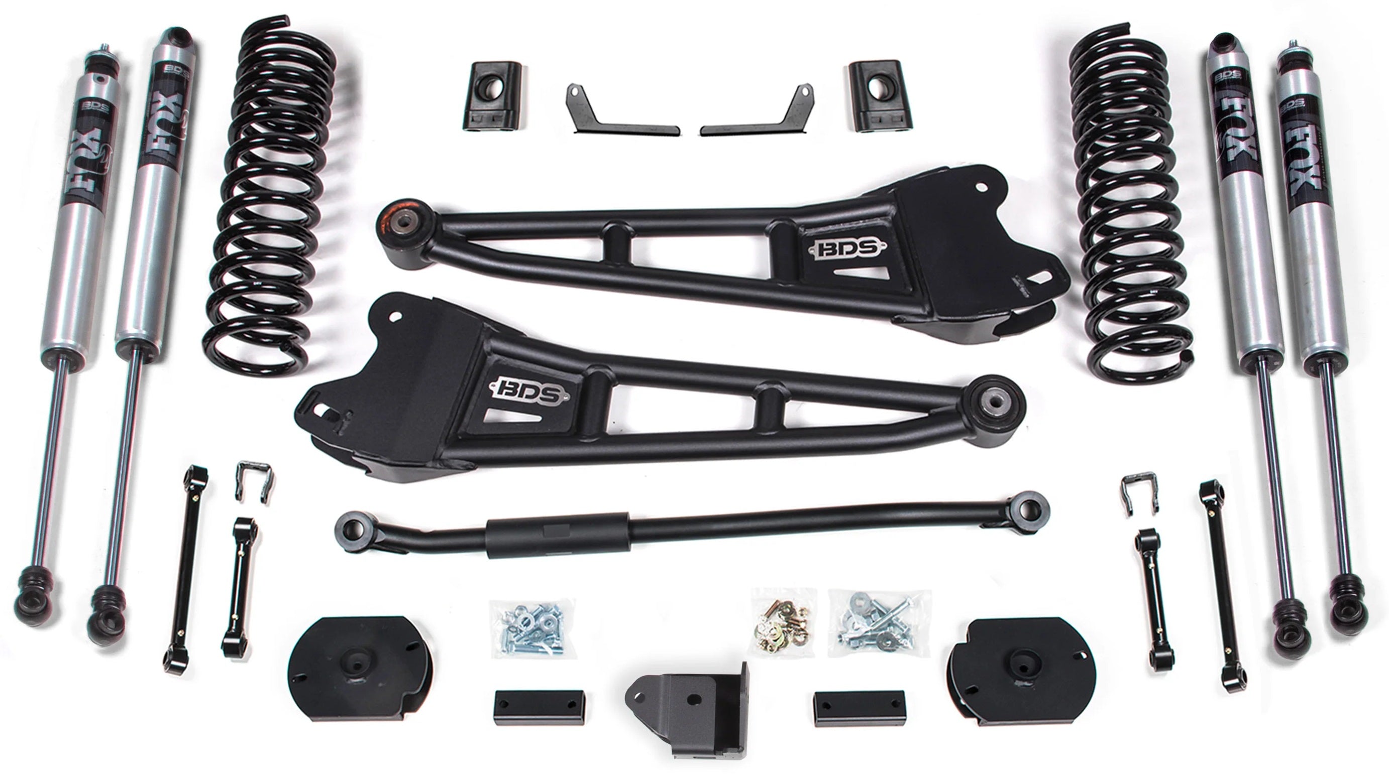 BDS 2014-2018 RAM 2500 DIESEL,4WD,3" RADIUS ARM LIFT KIT,AIR RIDE,FOX ...
